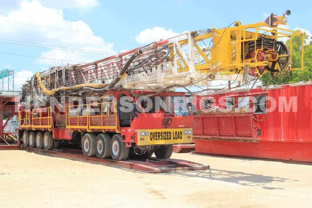 2011 Service King 1000HP Carrier Mounted Drilling Rig